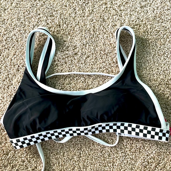 Target | Swim | Checkered Bikini Top | Poshmark